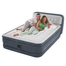 מזרון זוגי מתנפח כולל משאבה ומשענת לראש INTEX 64448